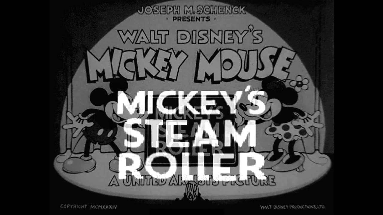 Mickey's Steam Roller (Original Titles Recreation) - YouTube