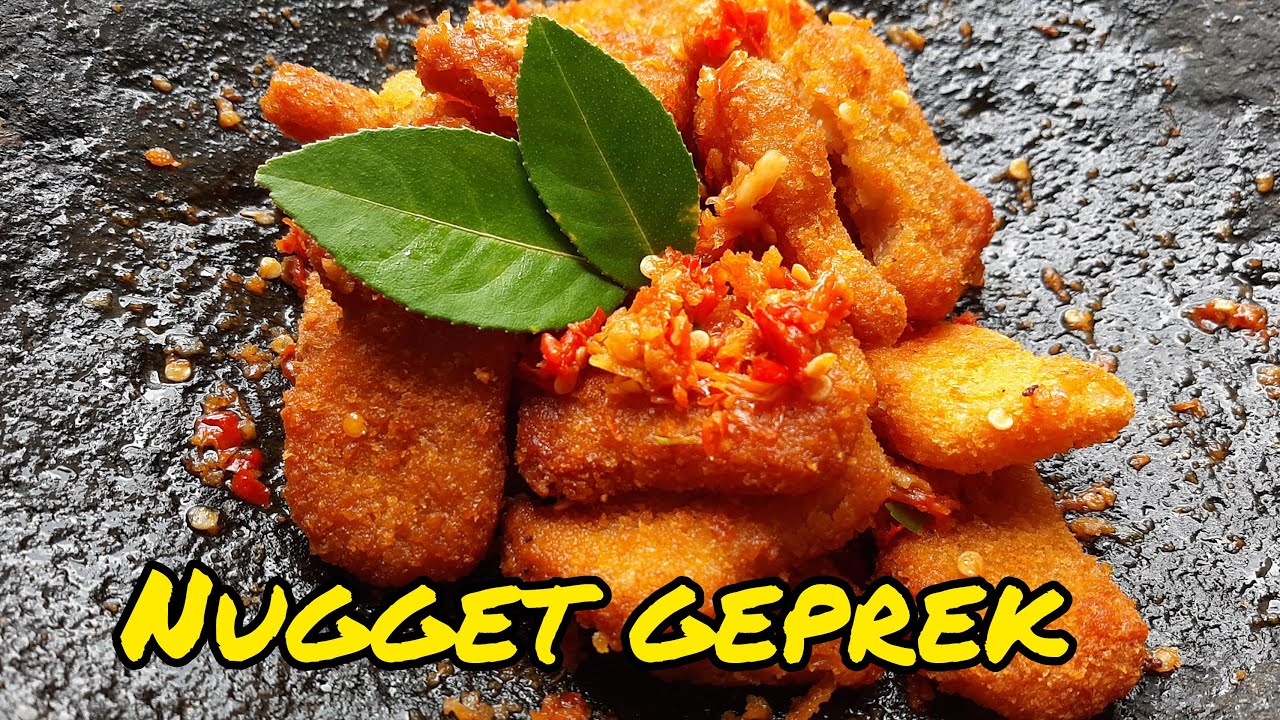 NUGGET GEPREK SIMPLE & ENAK - YouTube