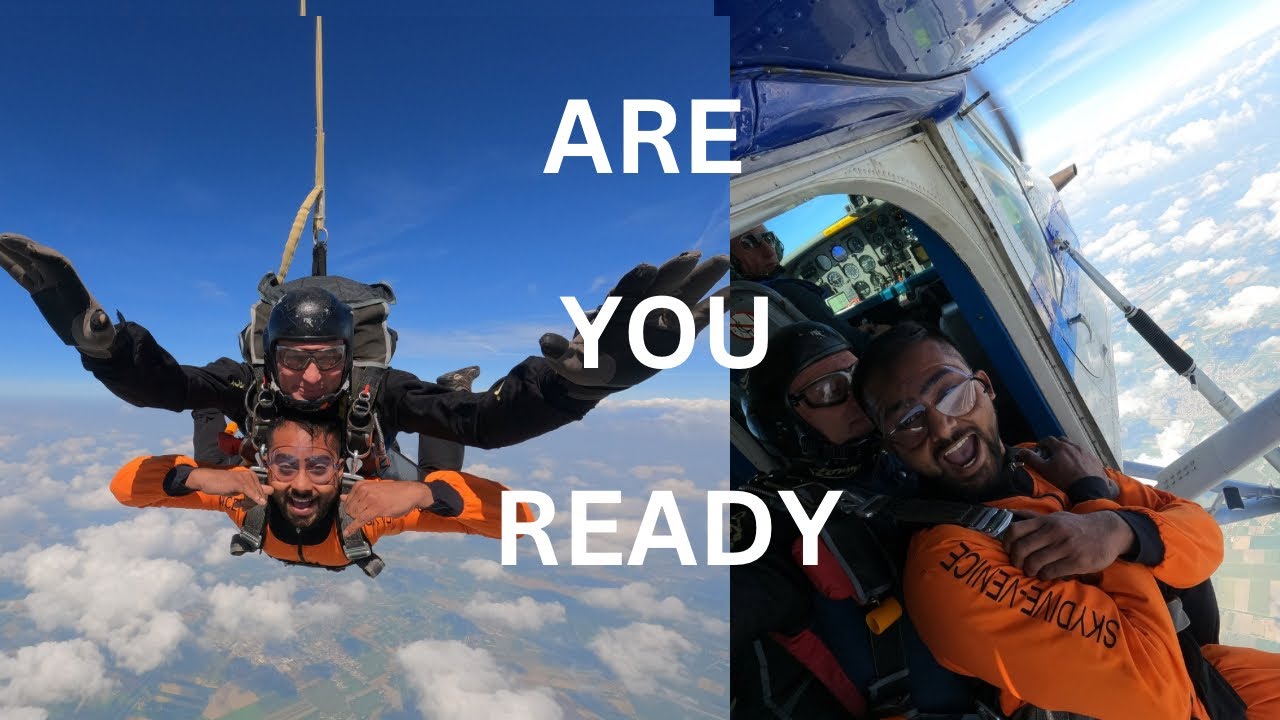 Skydiving in Venice Italy ️ - YouTube