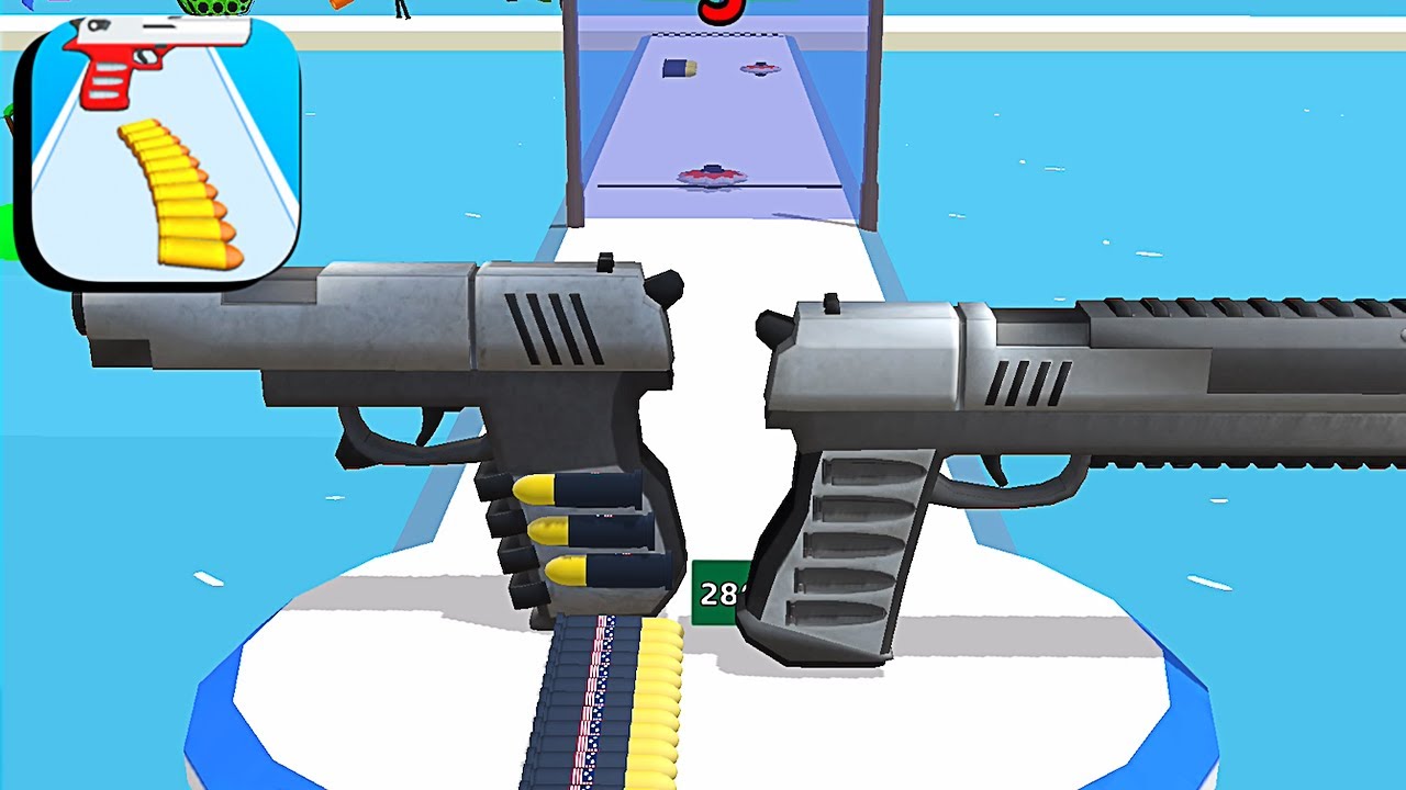 Bullet Stack - All Levels Gameplay Android,ios (Levels 121-123) - YouTube