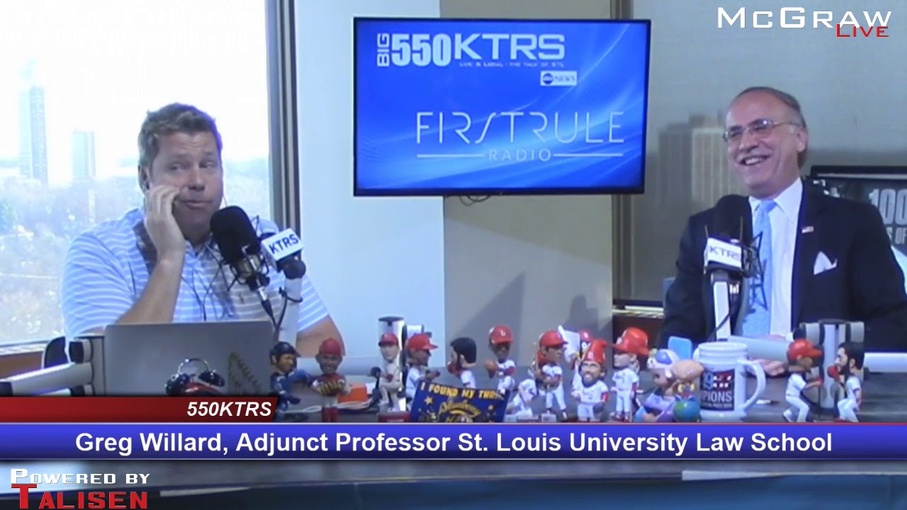 Greg Willard, KTRS legal analysis, on if a president can be guilty of obstruction of justice ...