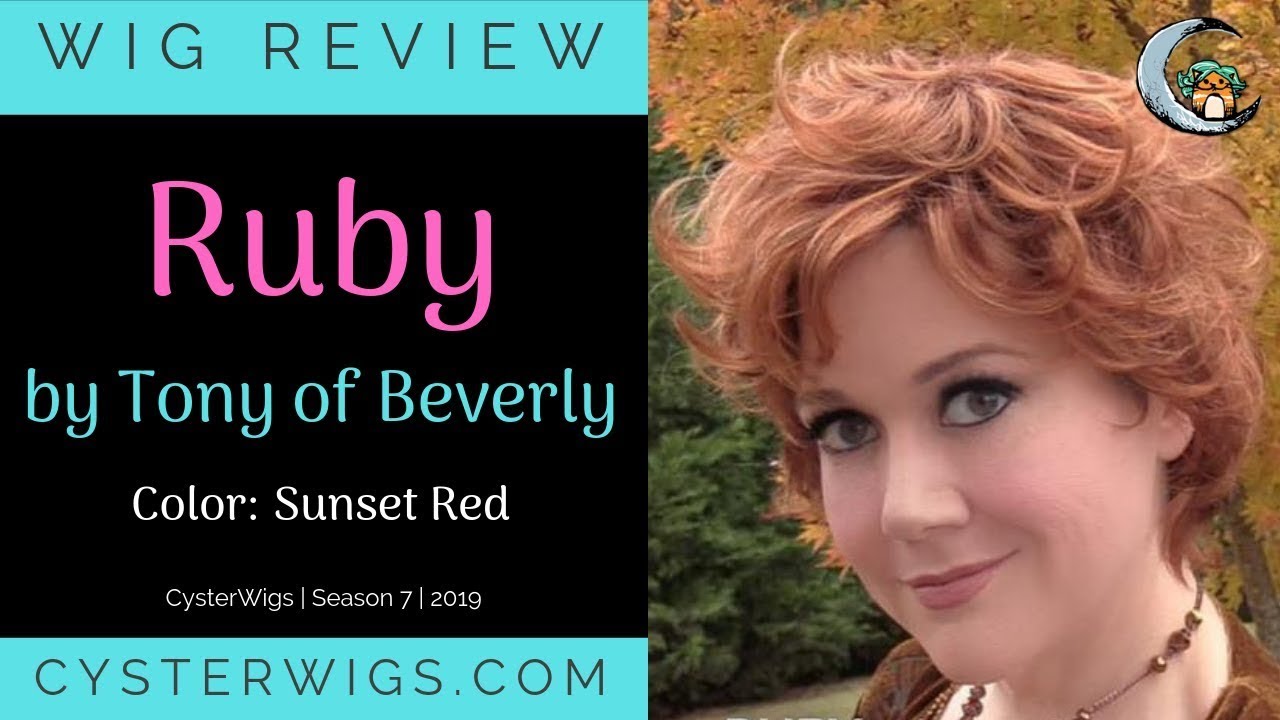 CysterWigs Wig Review: Ruby by Tony of Beverly, Color: Sunset Red ...