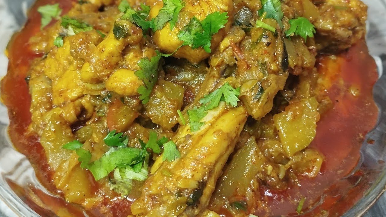 Kaddu Chicken Recipe By Tastyfood // Loki Chicken Recipe - YouTube