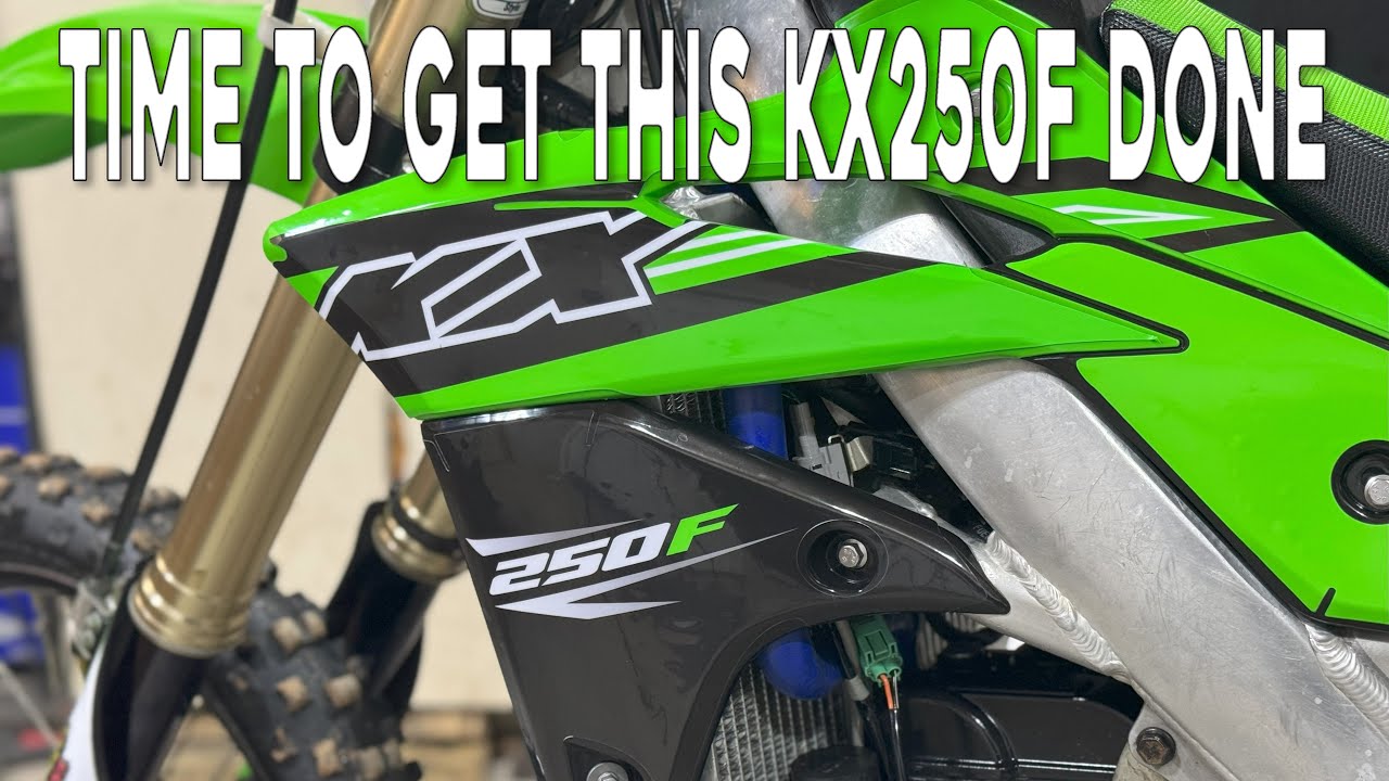 Finishing the 2014 KX250F Ep105 - YouTube