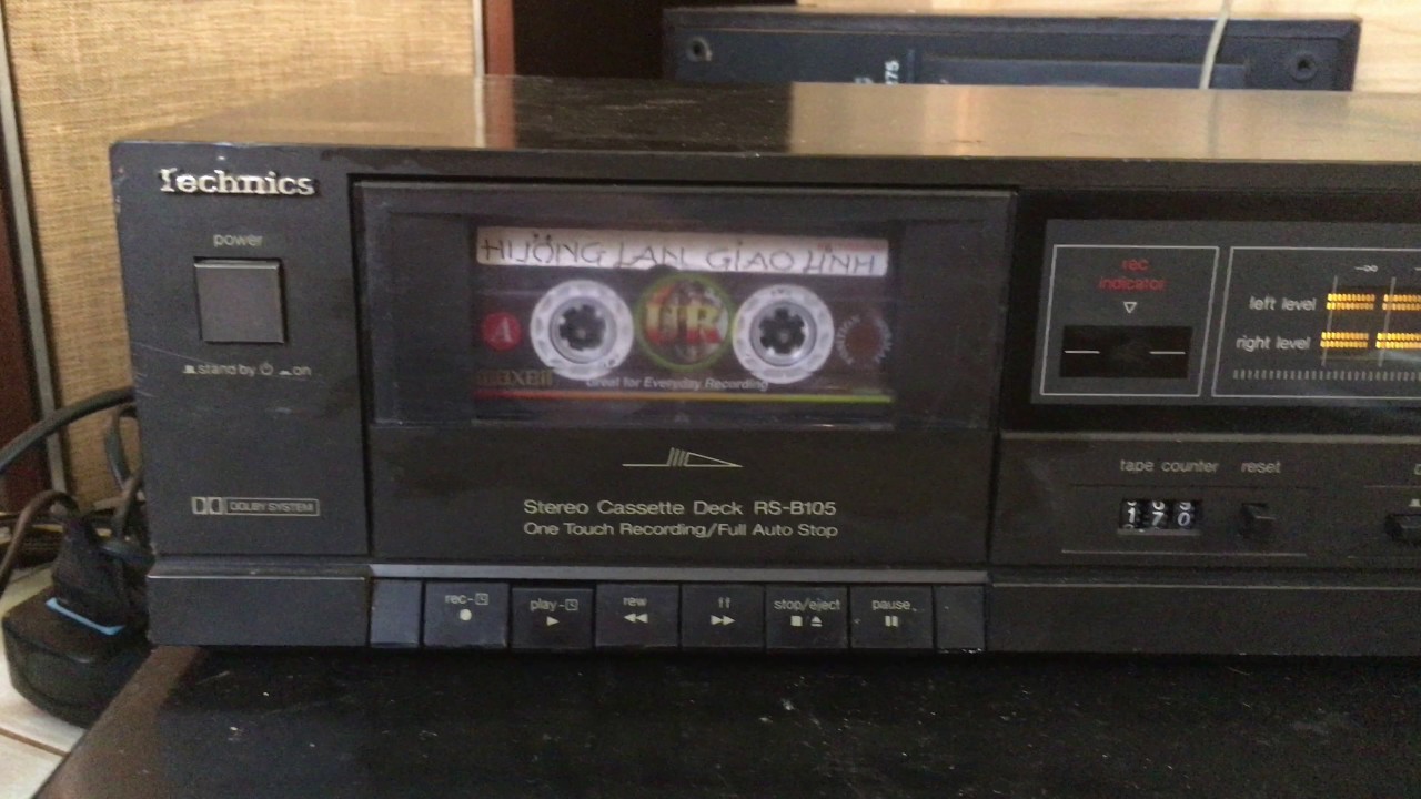 Deck Technics RS-B105 - YouTube