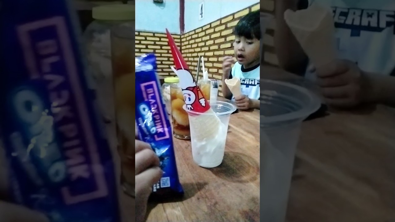 EKSPERIMEN ES KRIM MIXUE DAN OREO BLACKPINK #anaklucu #eskrim #icecream #mixue #kidsvideo # ...