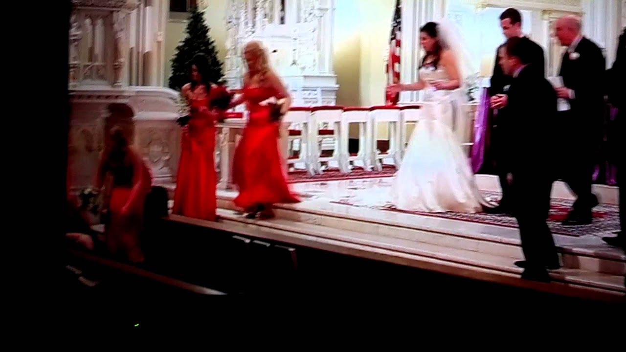 Fainting at sisters wedding! - YouTube