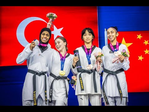 Wuxi 2025 World Taekwondo Championship 53 Kg Final KAVURAT Merve Dilcel vs ABUTALEB Dunya Ali M