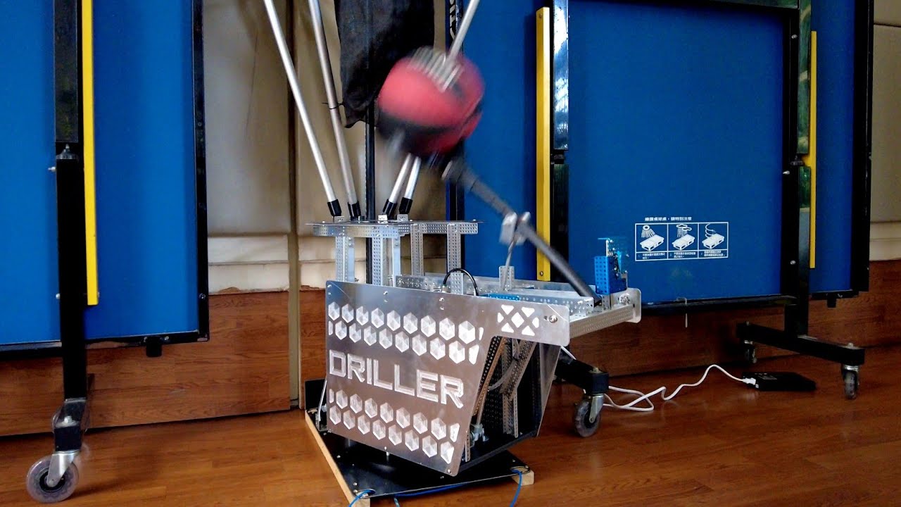 Auto Tracking Basketball Pitching Machine - ‘’DRILLER‘’ |《最新預告》自動追蹤籃球發球 ...