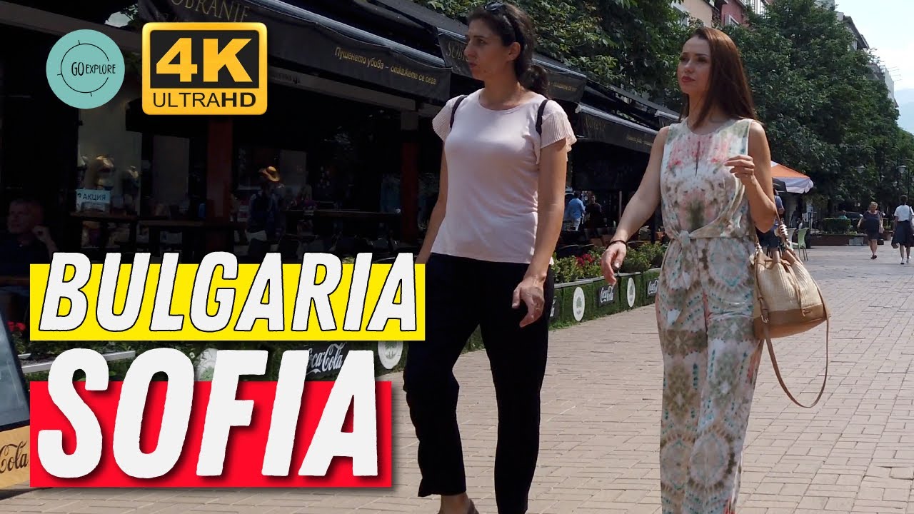 Sofia Shopping Street - Bulgaria [4K] Walking Tour - YouTube