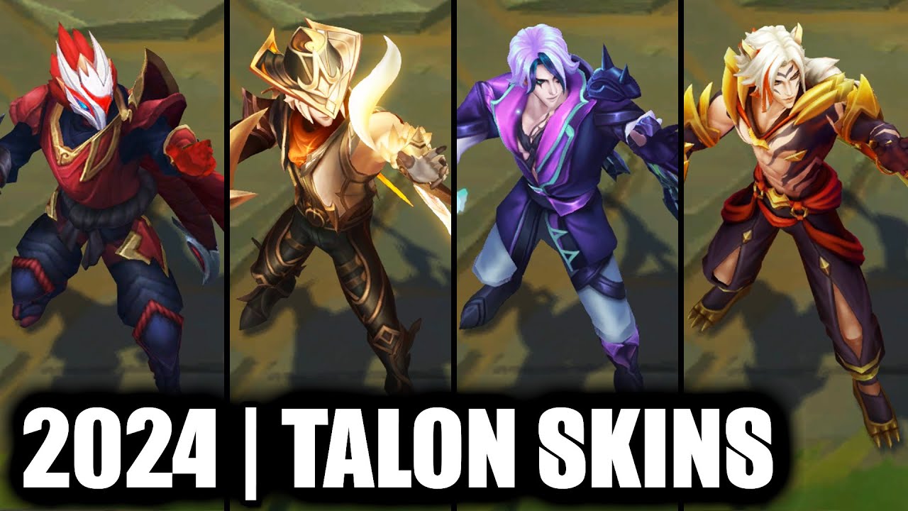 ALL TALON SKINS SPOTLIGHT 2024 | League of Legends - YouTube