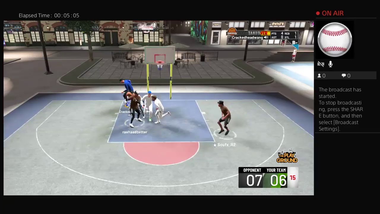 10 GAME WIN STREAK AT THE PARK NBA 2K20 - YouTube
