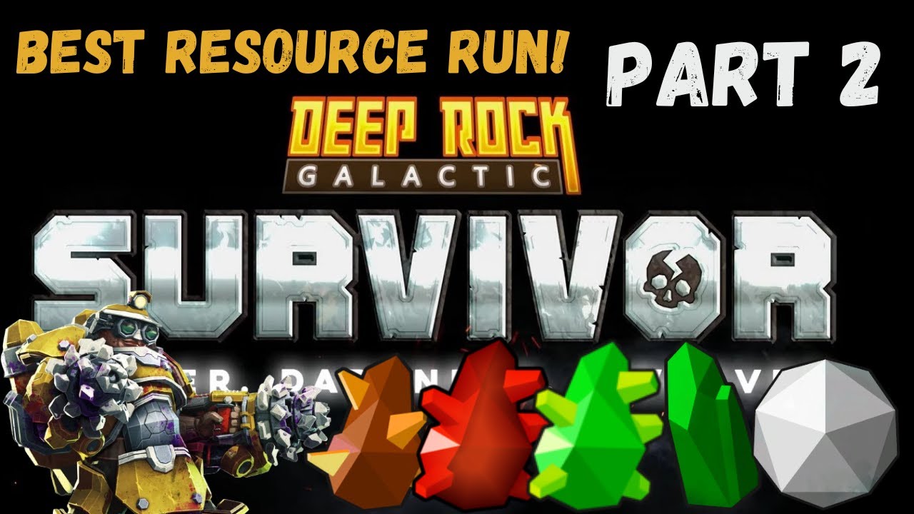 BEST class for resource farming! Deep Rock Galactic: Survivor - YouTube
