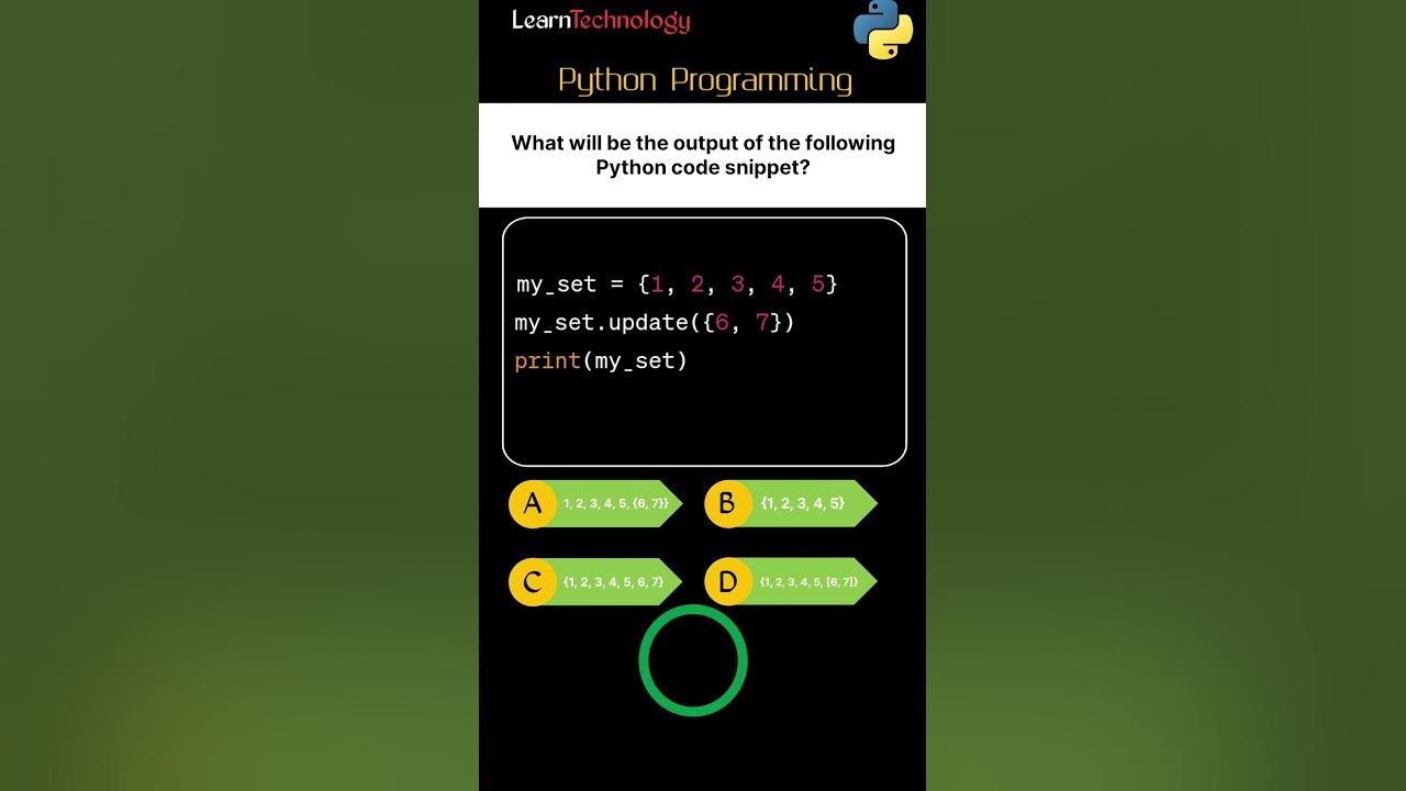 Guess The Output Pythontutorial Pythonprogramming Python Youtube