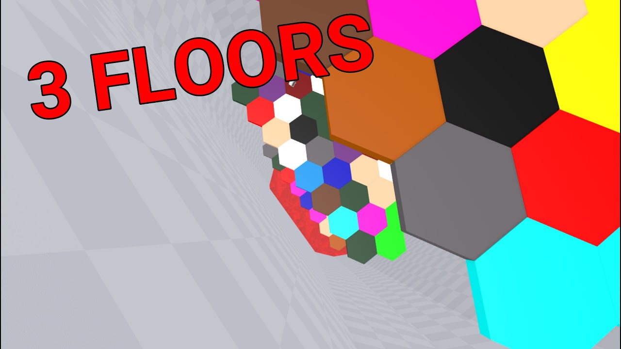 ROBLOX COLOR BLOCK TOWER - YouTube