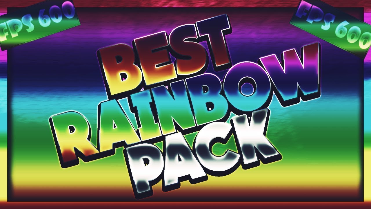 🏳️‍🌈 Minecraft PvP Texture Pack - Best RainBow Pack 32x [FPS+] - 🏳️‍🌈 ...