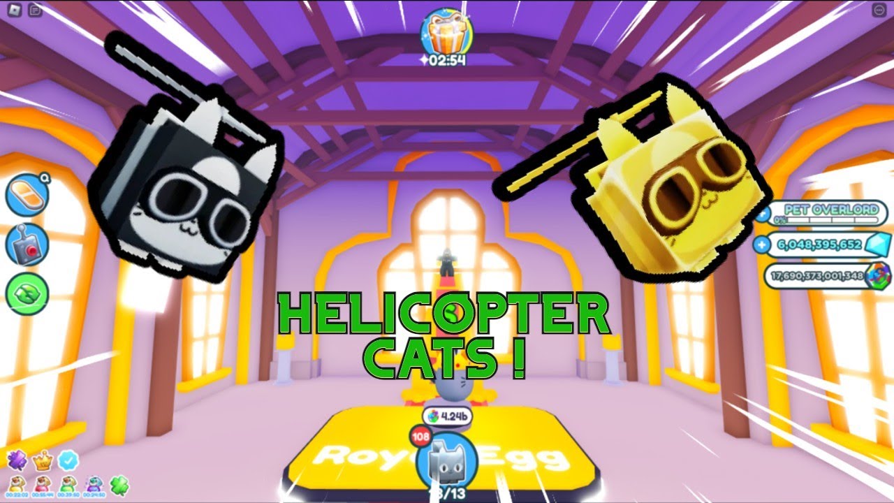 🐱HATCHING *HELICOPTER CATS* IN PSX! - YouTube