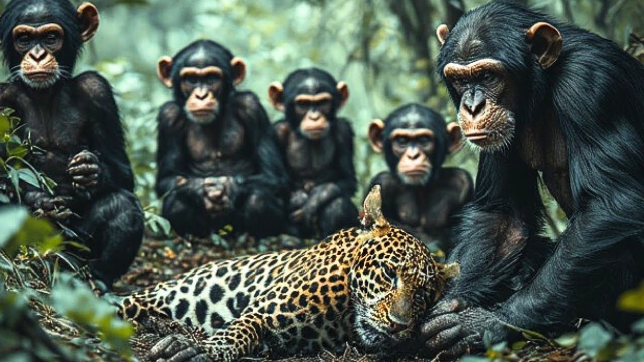 El siniestro chimpancé que aprendió a cazar leopardos para defender a ...