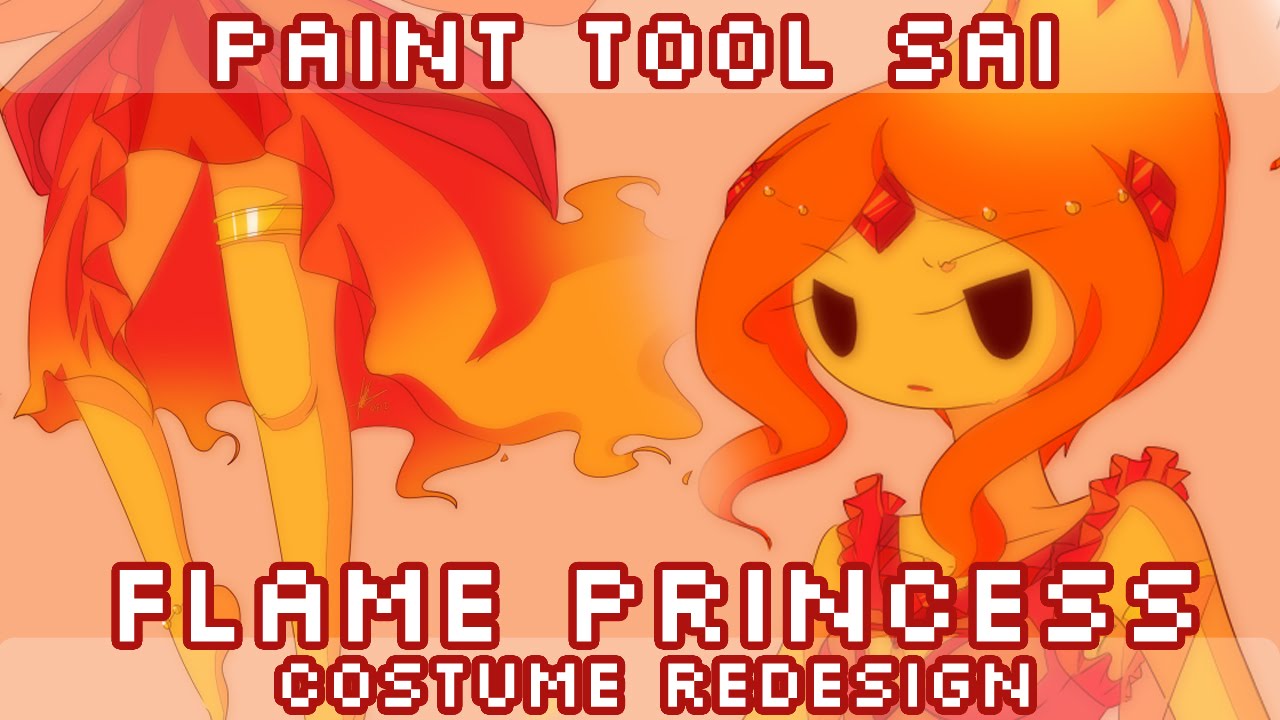 Chibi Flame Princess