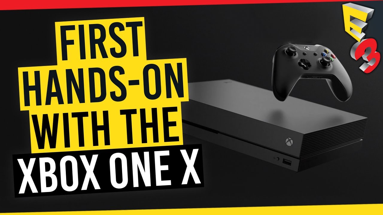 Xbox One X Hands On - You Won't Believe How Small Xbox One X Is! - YouTube