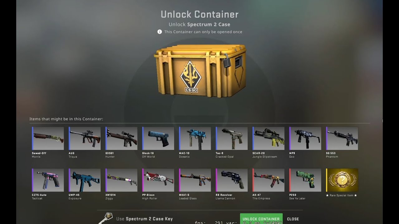 Counter Strike Spectrum 2 Case Opening - YouTube