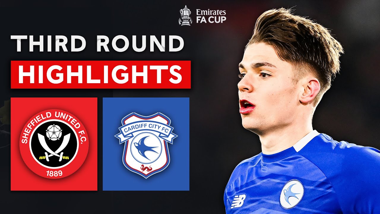 Rising Star Cian Ashford Shines | Sheffield United v Cardiff City ...