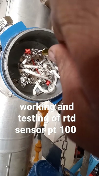 working and testing of rtd sensor pt 100 resistance Rashid JR ...