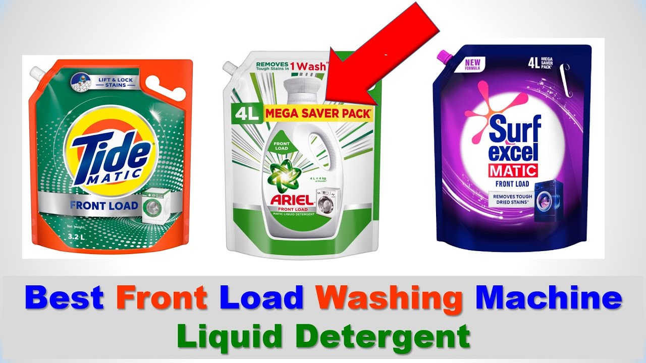 Best Front Load Washing Machine Liquid Detergent in India 2024 | वाशिंग ...