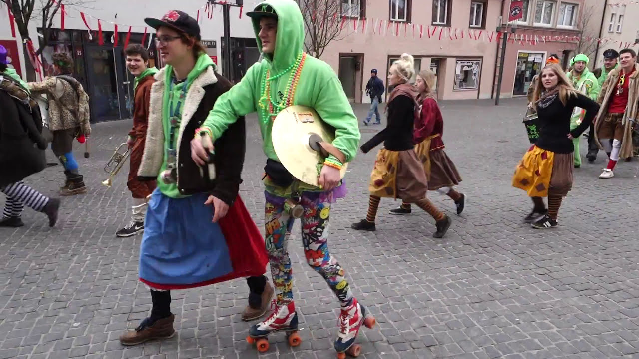 Fasnet 2016 in Weingarten - YouTube