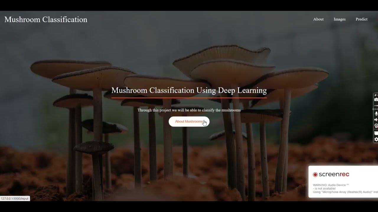 Mushroom Classification using Deep Learning - YouTube