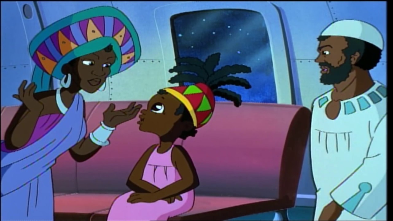 Black History Cartoons for Children - Nia Promises To Protect the ...