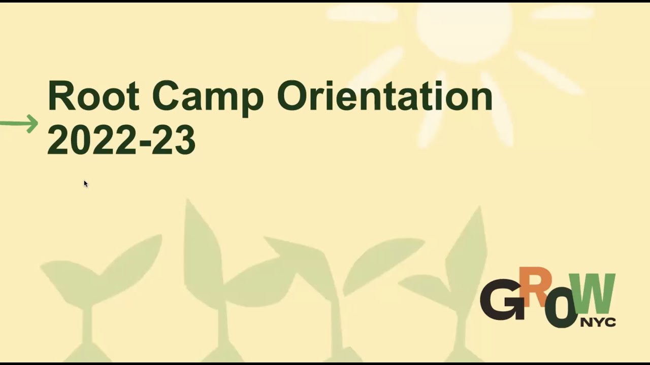 Root Camp Curriculum Orientation - YouTube