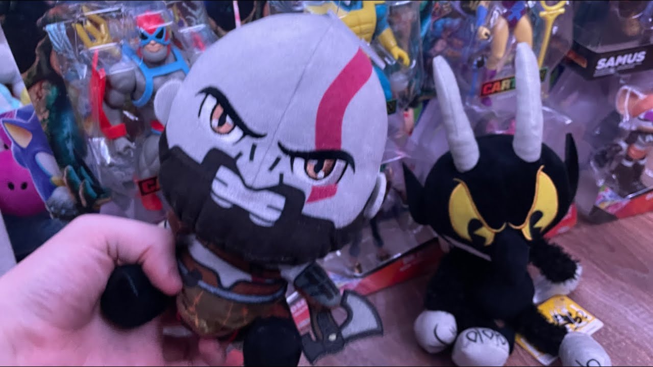 LIVE God of War - MINT Kratos Plush (Ft MINT Devil) - YouTube
