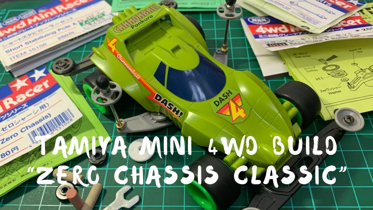 Tamiya Mini 4WD Build (Zero Chassis Classic) #tamiya #mini4wd #ミニ四駆 ...