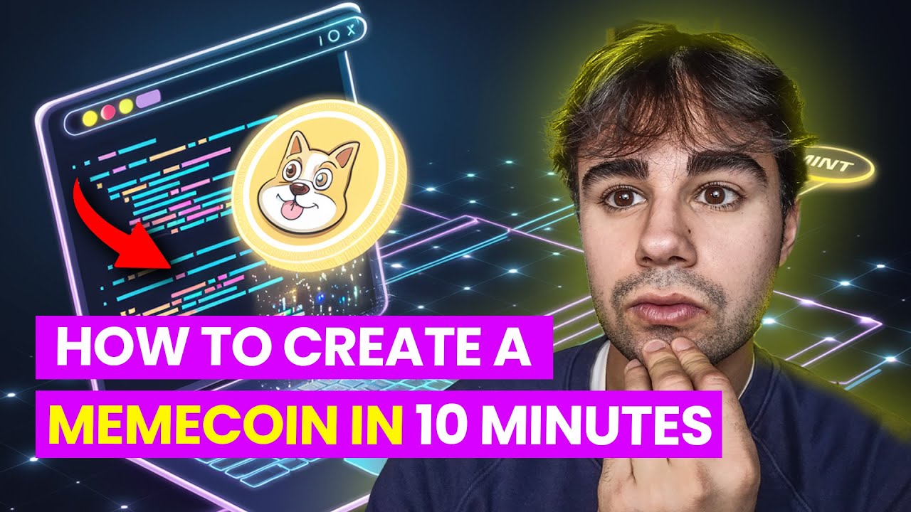 How to CREATE a MEMECOIN in 10 minutes - YouTube