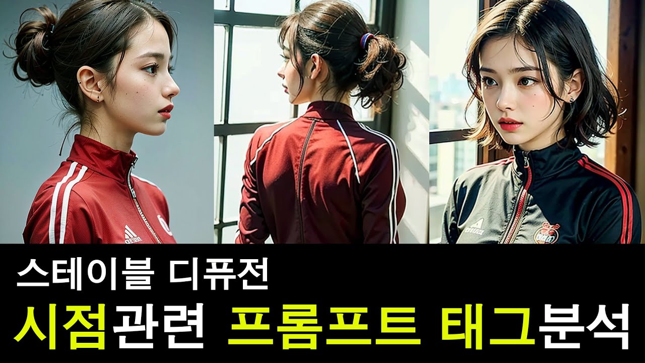 Ai 그림 스테이블 디퓨전 프롬프트 시점 바꾸기 스테이블 디퓨전 태그 추천 Youtube