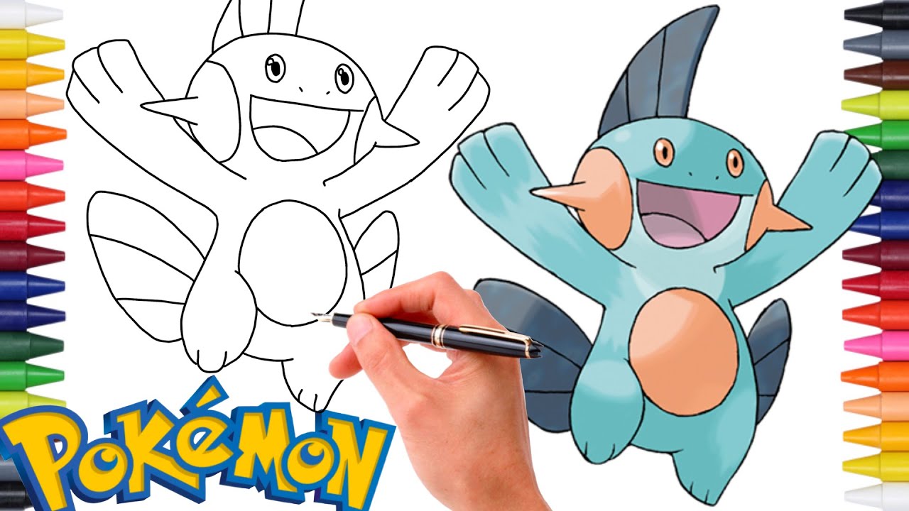 Comment Dessiner LE POKÉMON FLOBIO (Marshtomp) FACILEMENT ! #259 ...