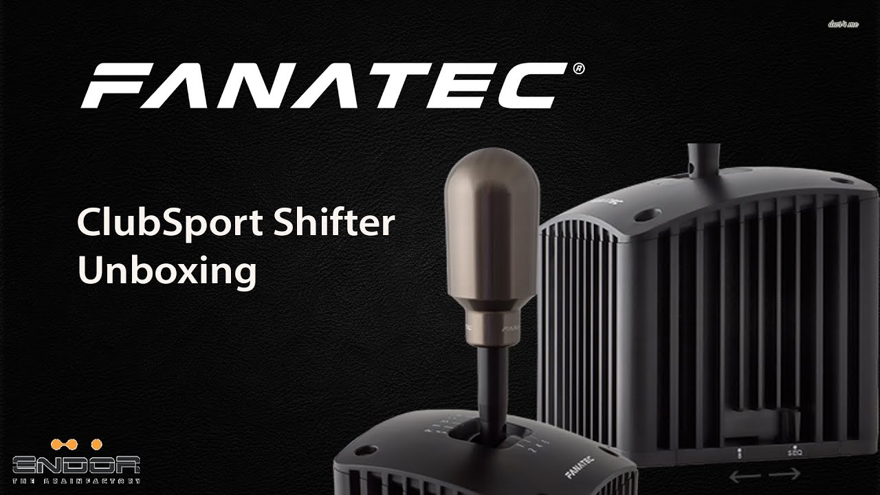Fanatec ClubSport Shifter unboxing - YouTube