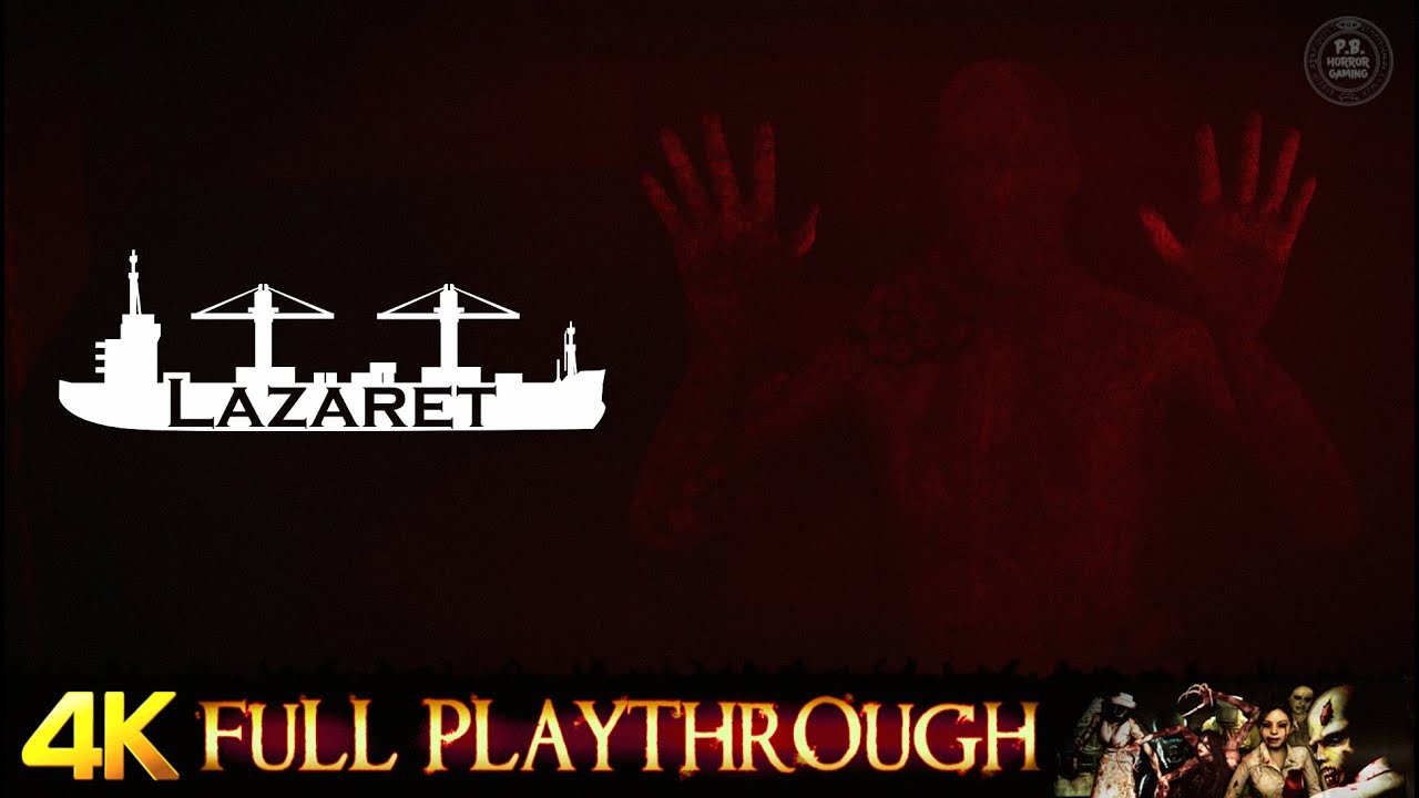 LAZARET | ABANDONED GHOST SHIP | FULL GAME Walkthrough No Commentary 4K ...