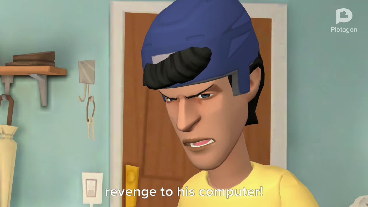 Jeffy breaks Mario’s computer and gets grounded - YouTube