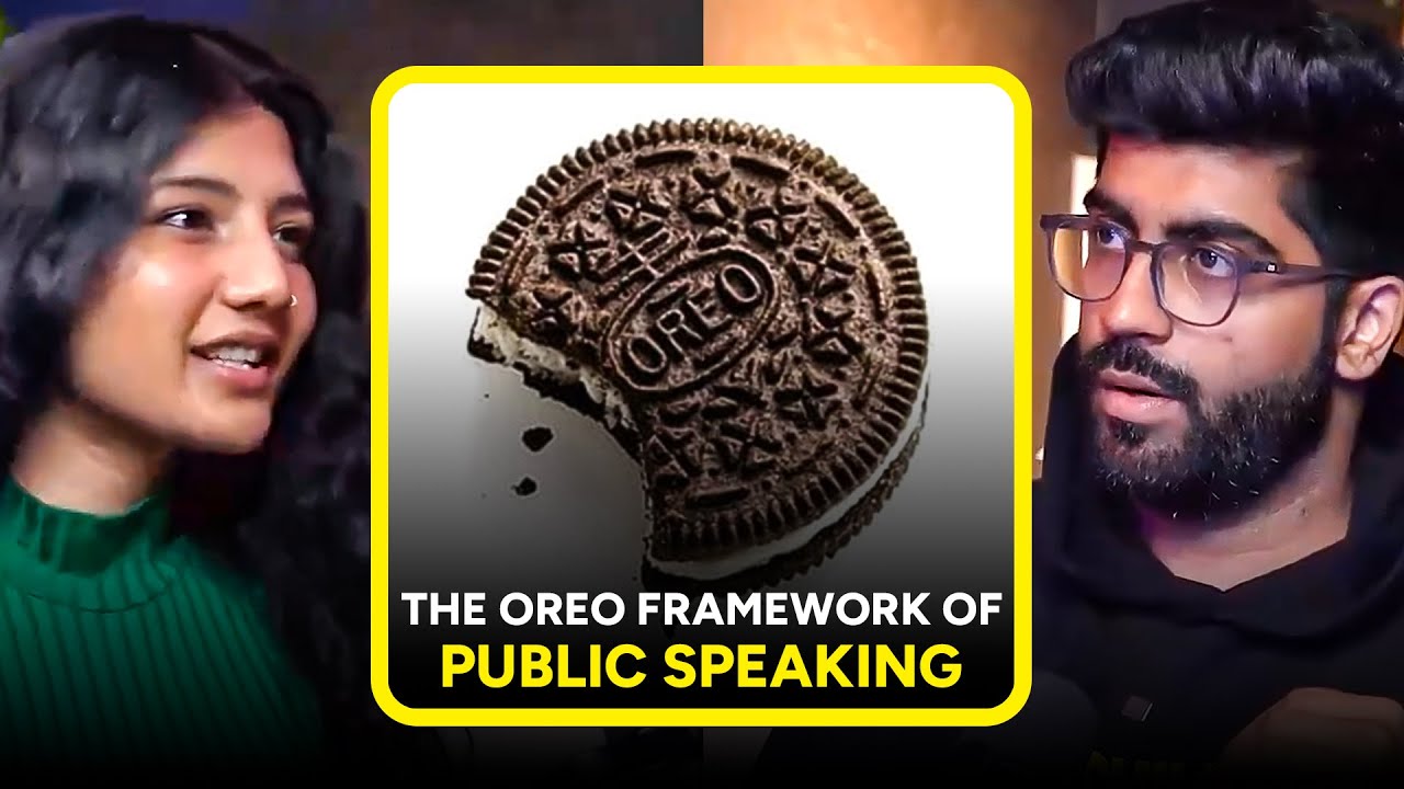 Follow the OREO Framework of Public Speaking - Become a MASTER Speaker ft. Ipsita Das - YouTube