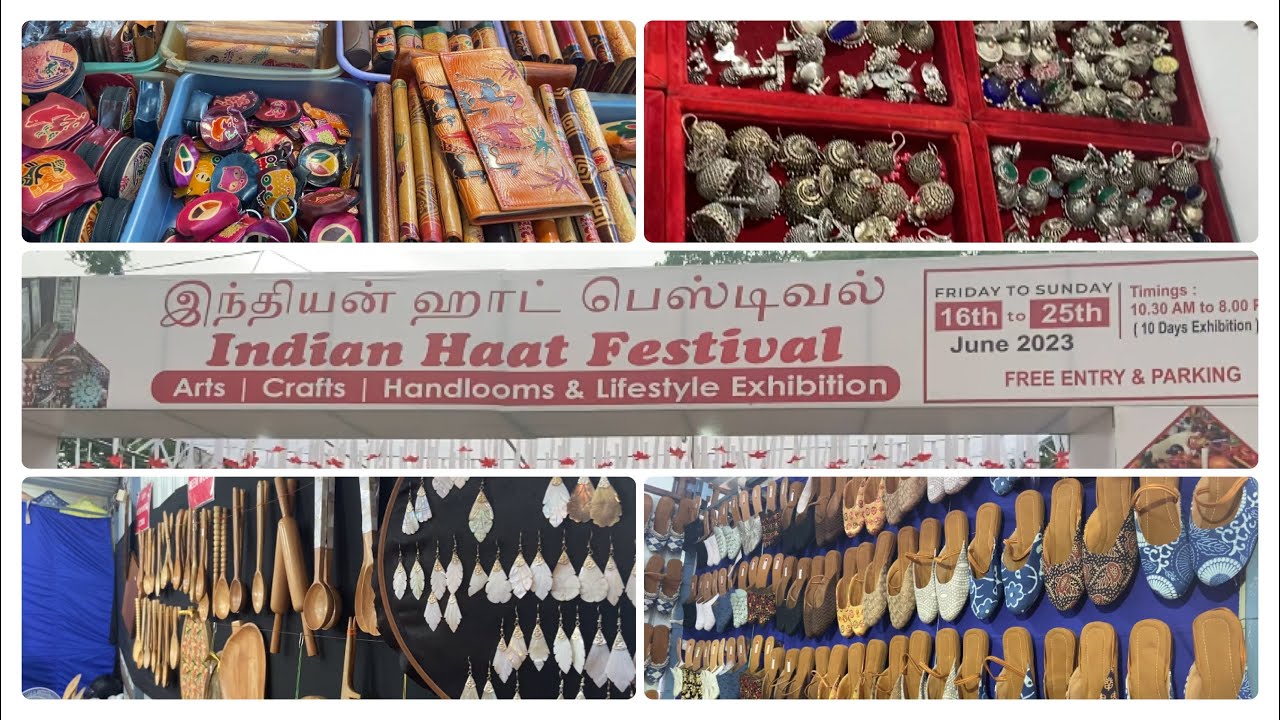 Indian Haat Festival Vlog from S | Co-Optex Ground, Egmore | #shopping ...