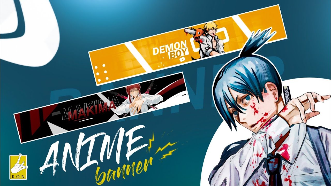 Free Anime banner template | pixelLab with plp - YouTube