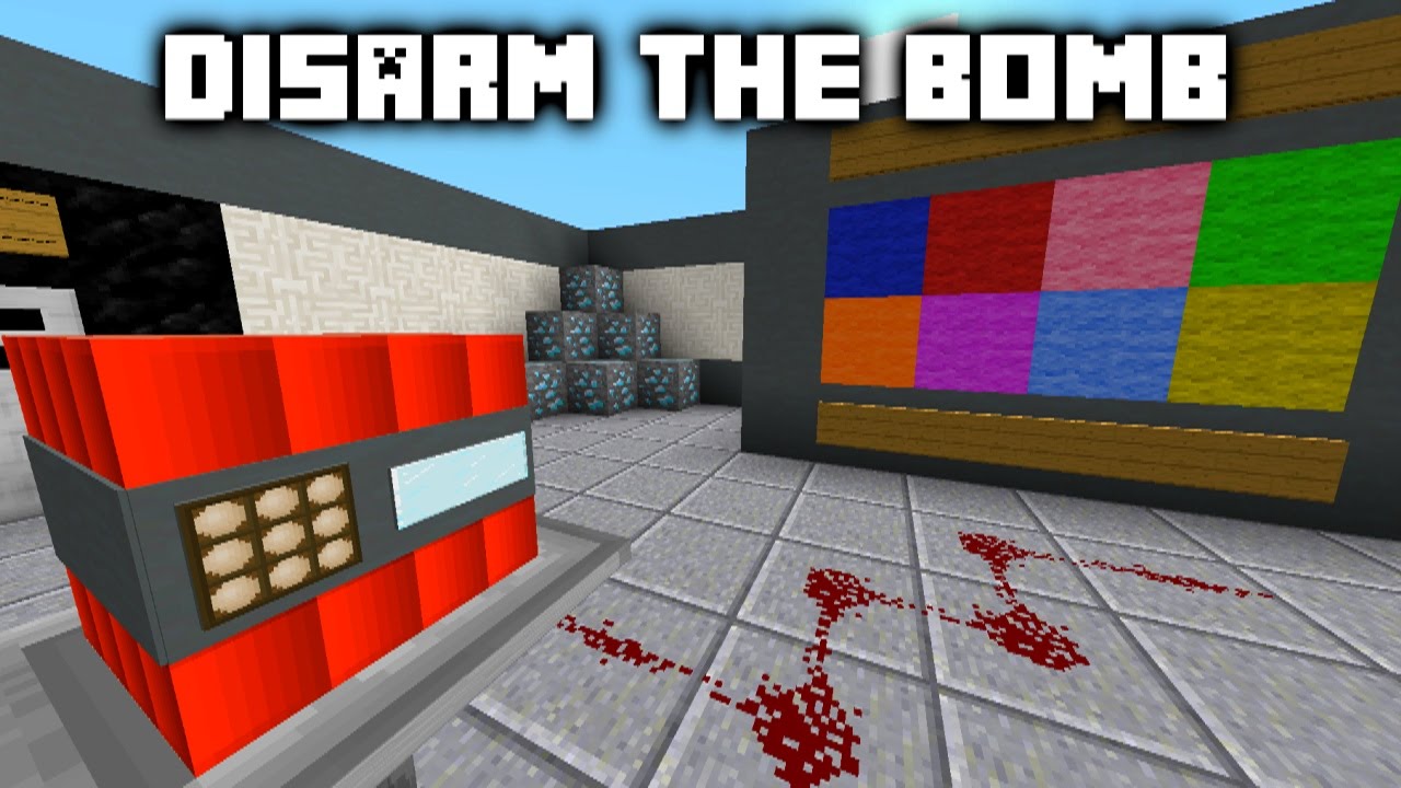 Minecraft - DISARM THE BOMB! - YouTube