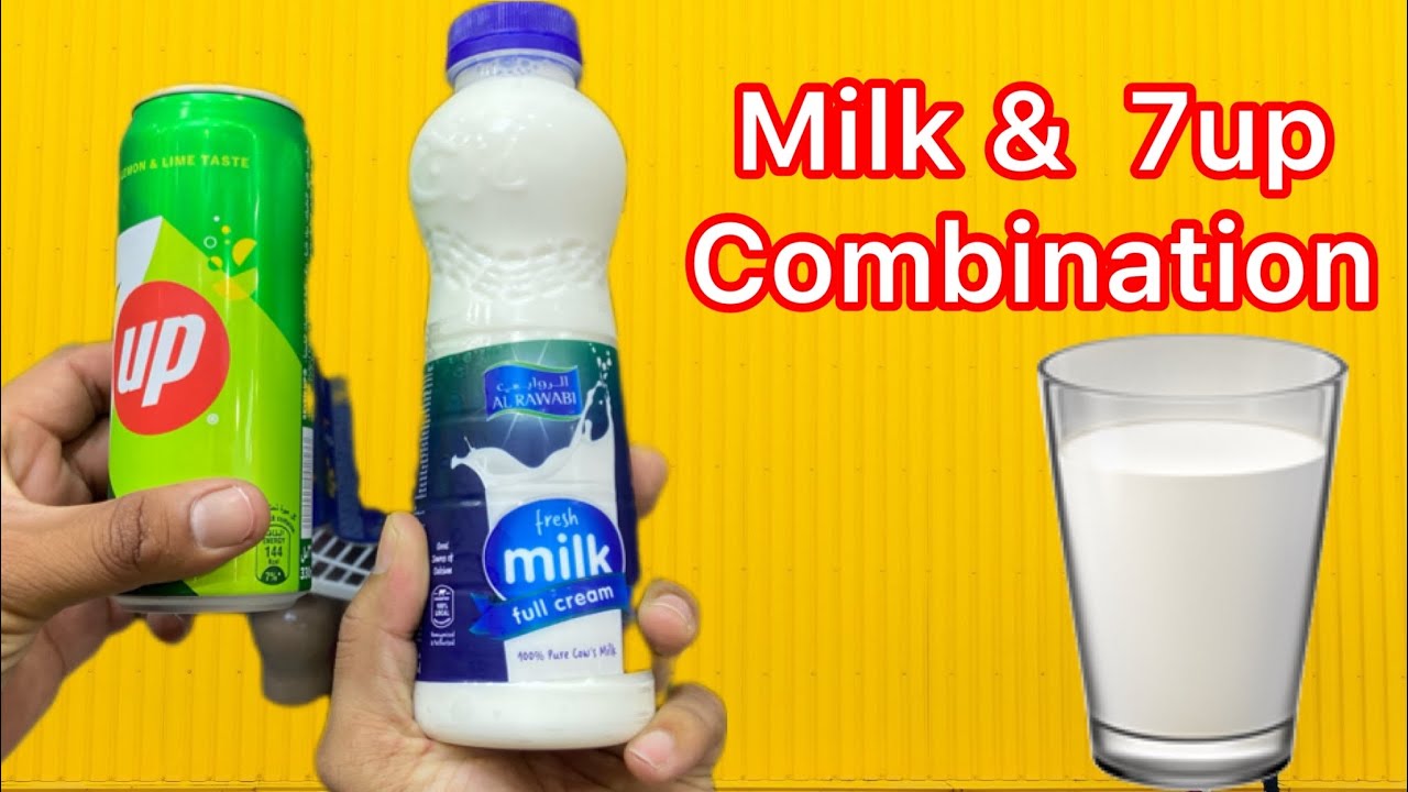 Milk & 7up combination 😇🥛 - YouTube