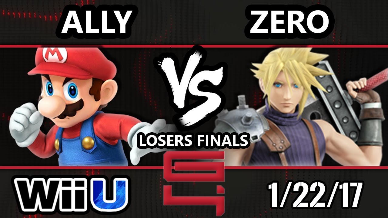 Genesis 4 Smash 4 - C9 Ally (Mario) Vs. TSM ZeRo (Diddy, Cloud) SSB4 ...