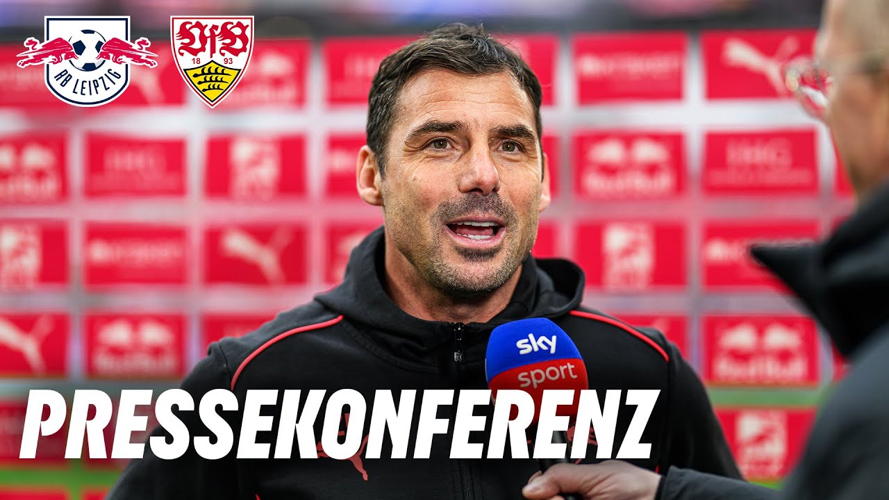 LIVE 🔴 Pressekonferenz vor RB Leipzig - VfB Stuttgart | Bundesliga ...
