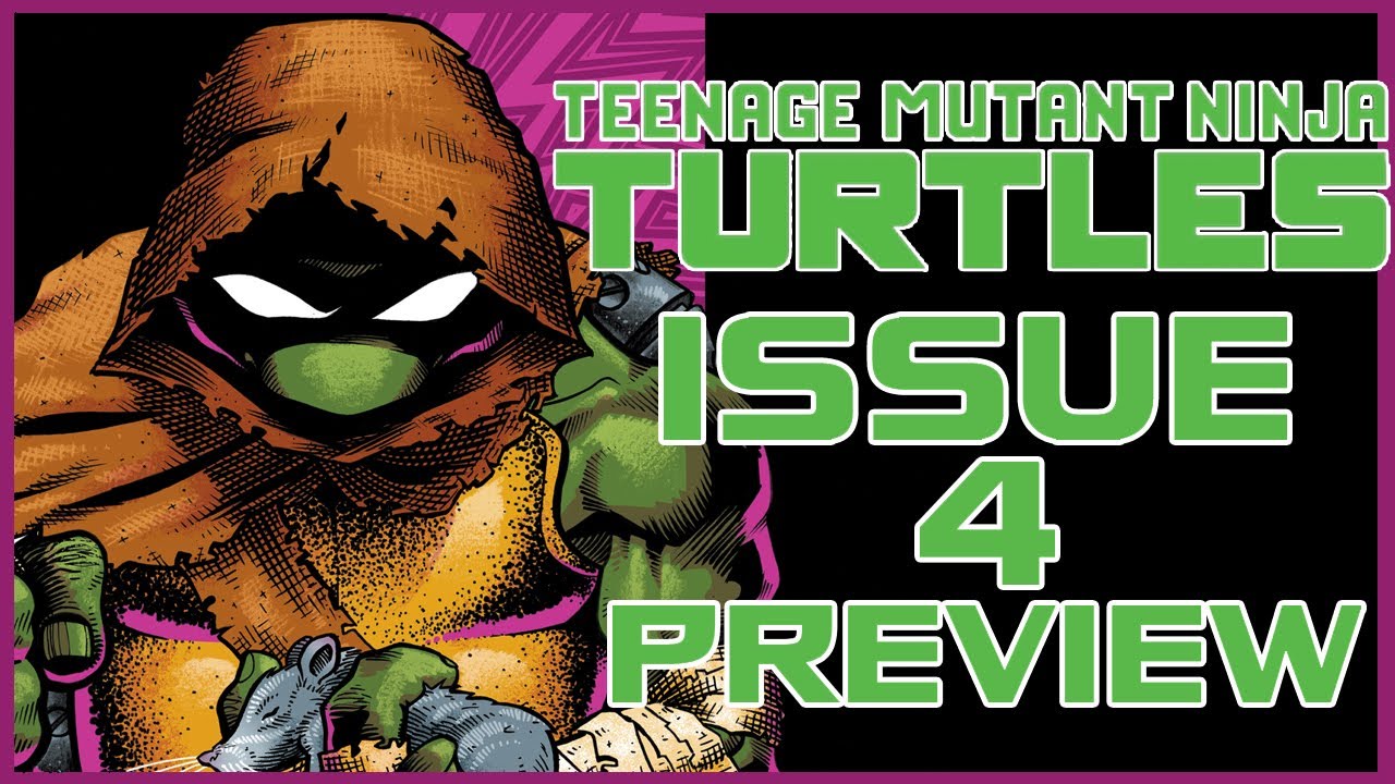 ninja turtles idw issue 4 preview - YouTube