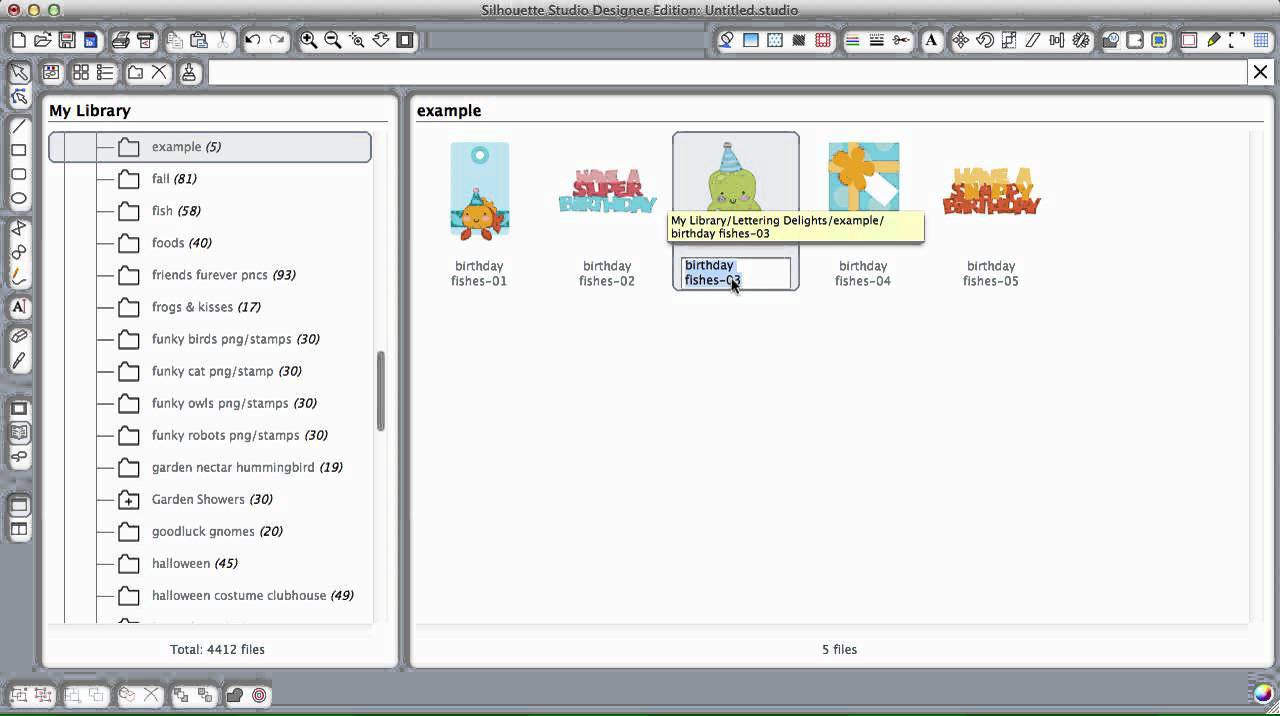 Moving your files into Silhouette Studio - YouTube