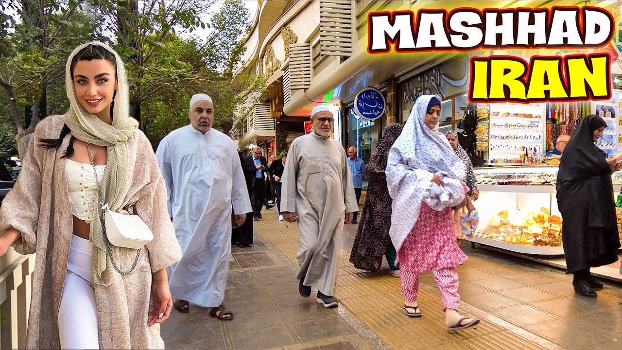 Mashhad Street Walk: Explore the Holiest City in Iran - YouTube